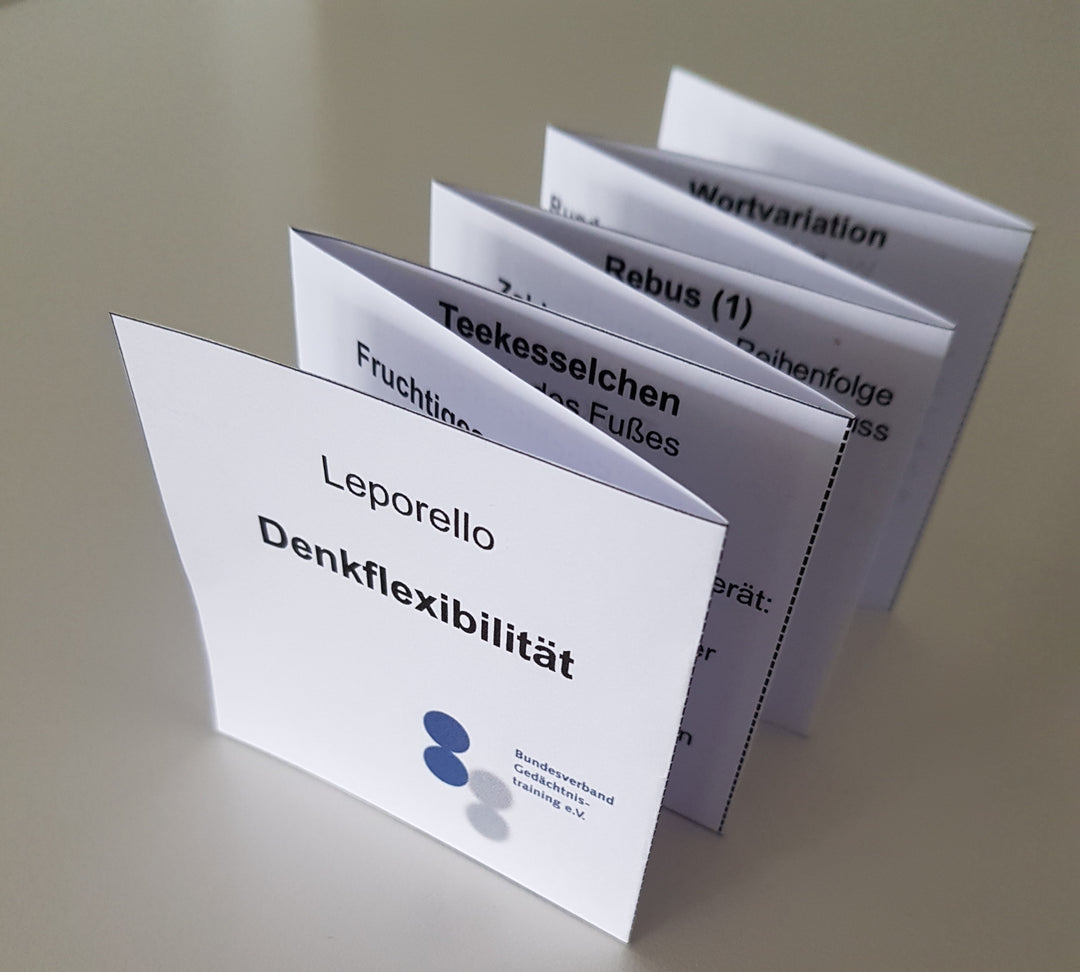 Leporello Falthefte (PDF) – Bundesverband Gedächtnistraining e.V.