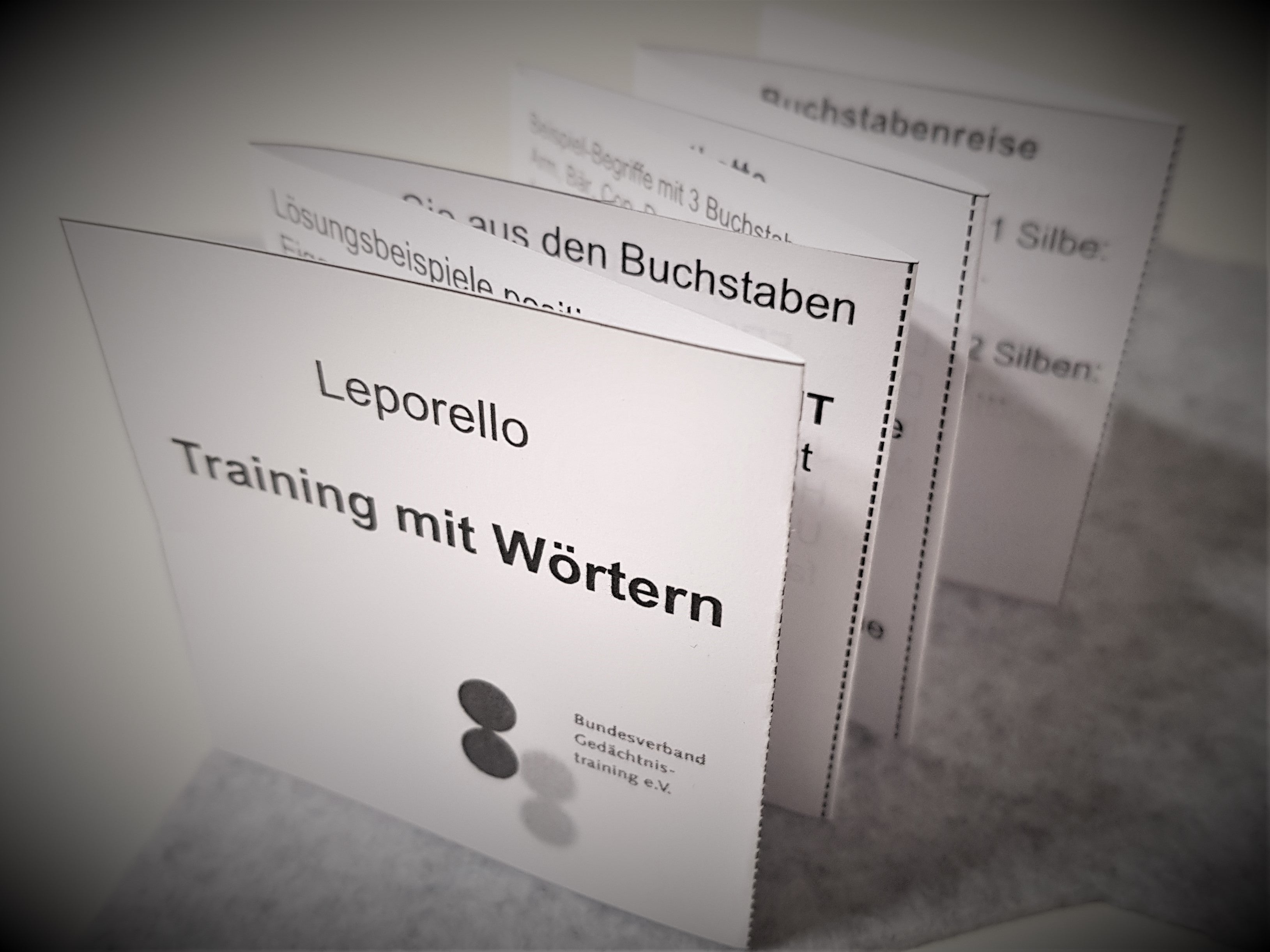 Leporello Wörter – Gedächtnistraining Einstieg – Bundesverband ...