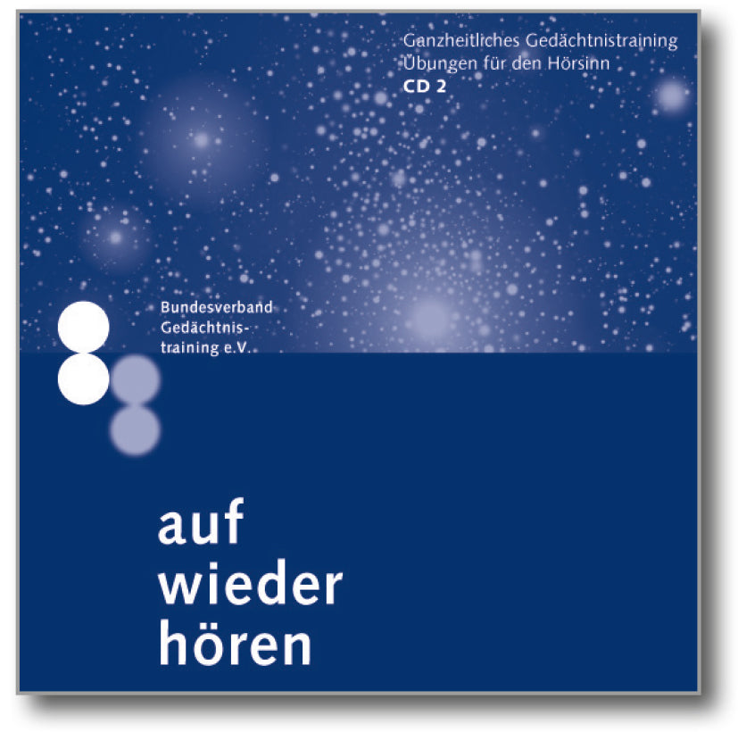 CD "auf wieder hören" 2 (Gedächtnistraining Hörübungen) – Bundesverband ...