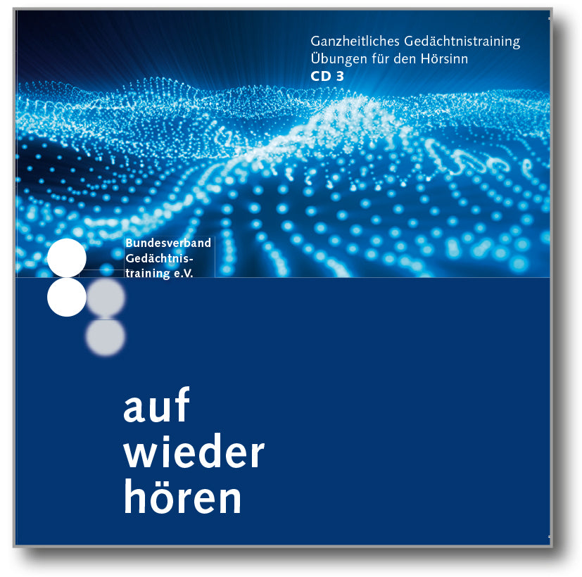 CD "auf wieder hören" 3 (Gedächtnistraining Hörübungen) – Bundesverband ...